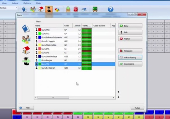 Tutorial Pembuatan Jadwal Pelajaran dengan aSc Timetables Lengkap ...