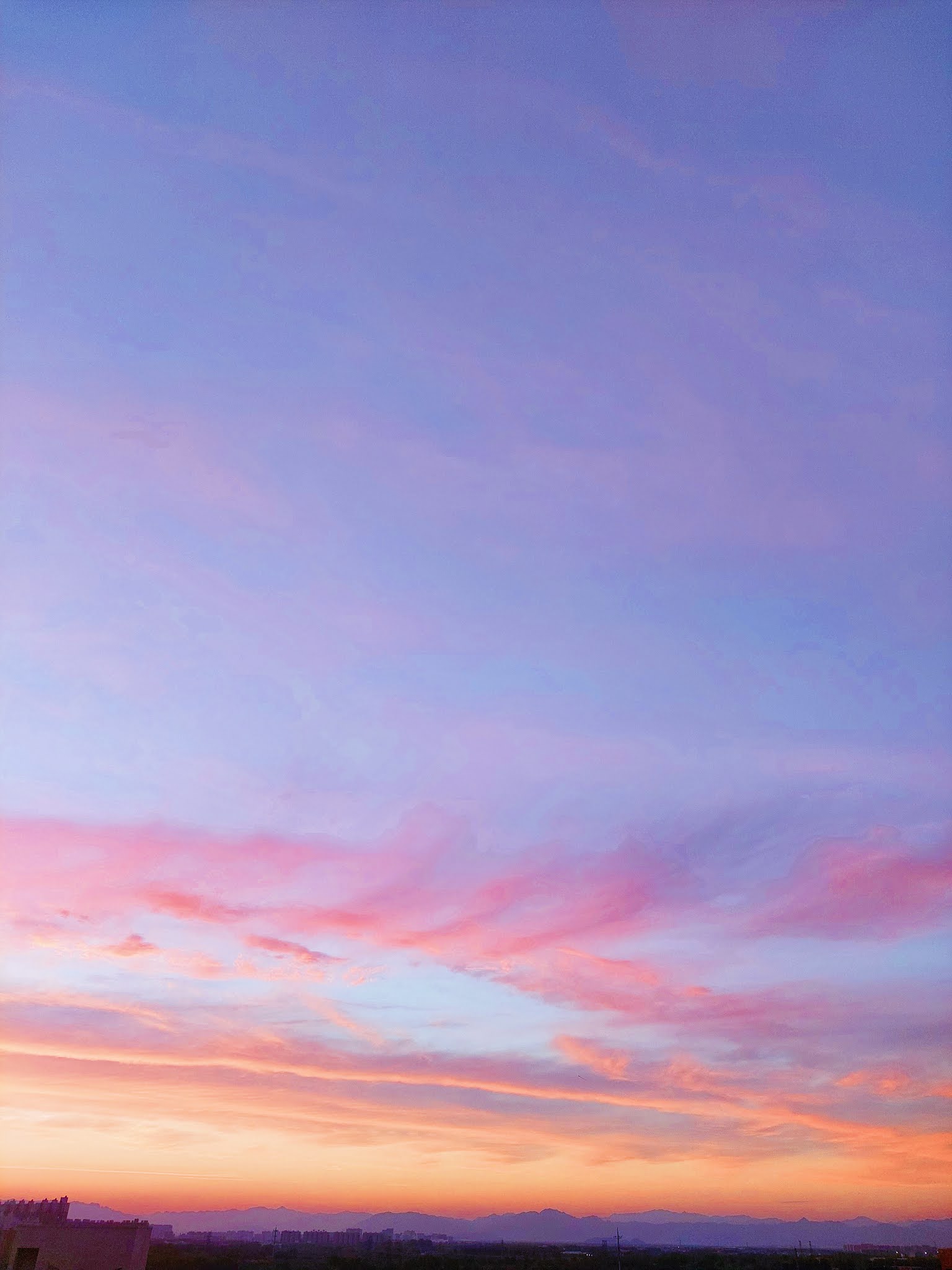 13 HD sunset mobile phone background photograph download