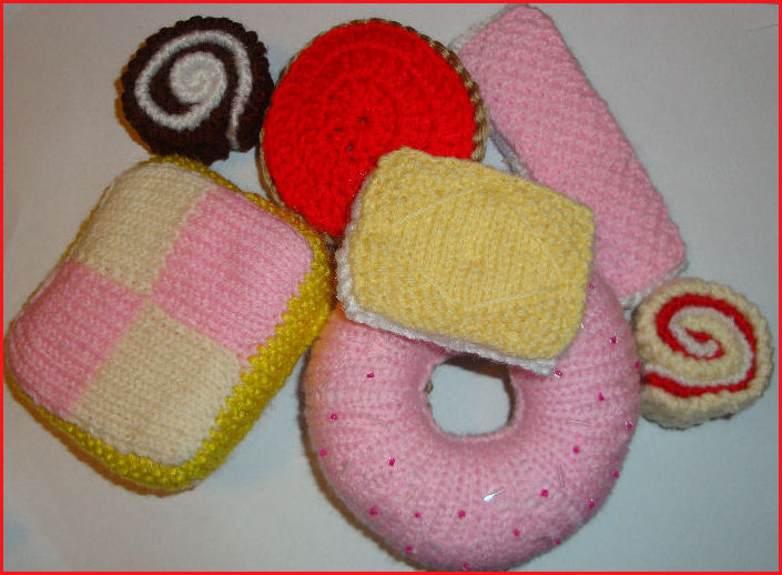 Sooz In The Shed...: Knitted Sweet Treats