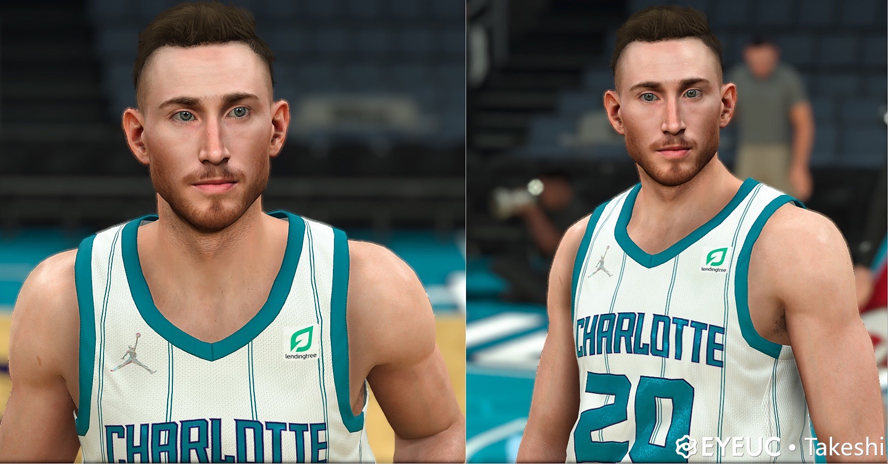 NBA 2K22 Cyberface Updates Current Look Pack V1.0 by Takeshi