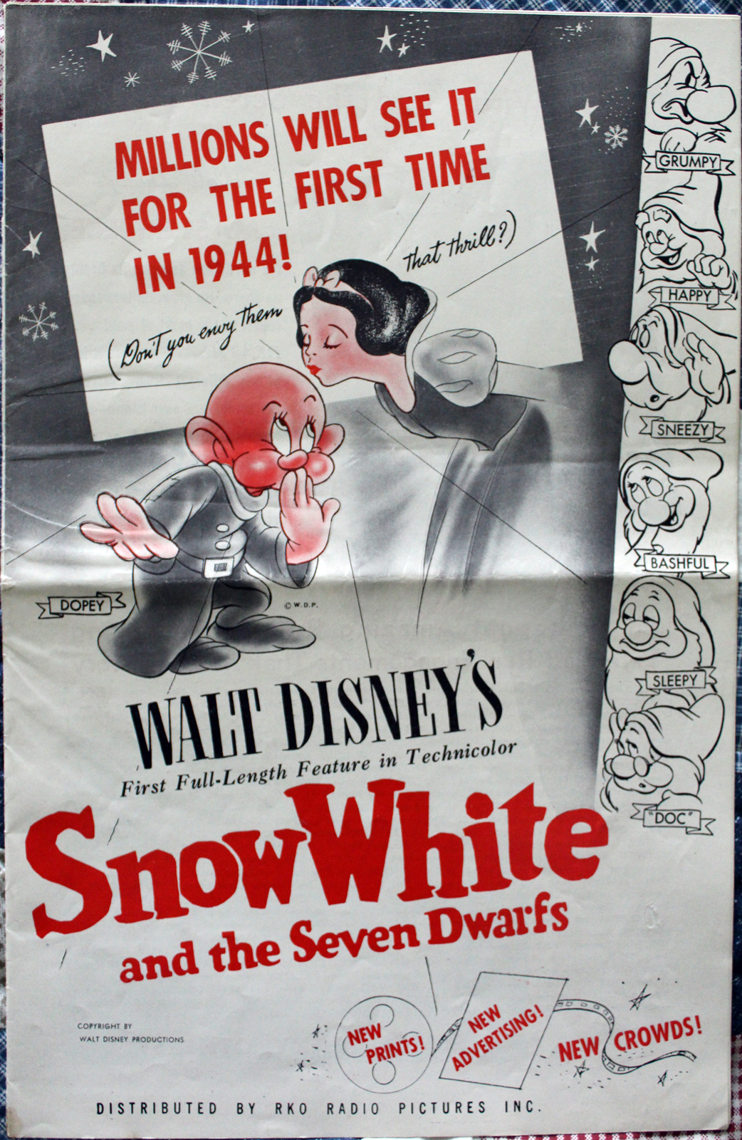 Filmic Light - Snow White Archive: 1944 US Snow White Pressbook