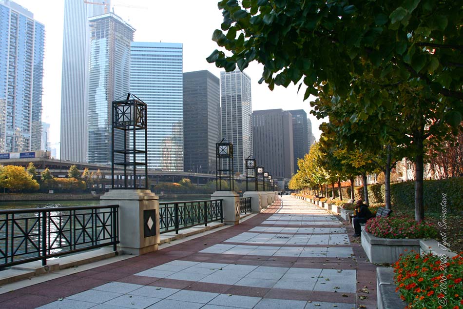 Public Art in Chicago: Chicago Riverwalk & Chicago River Esplanade