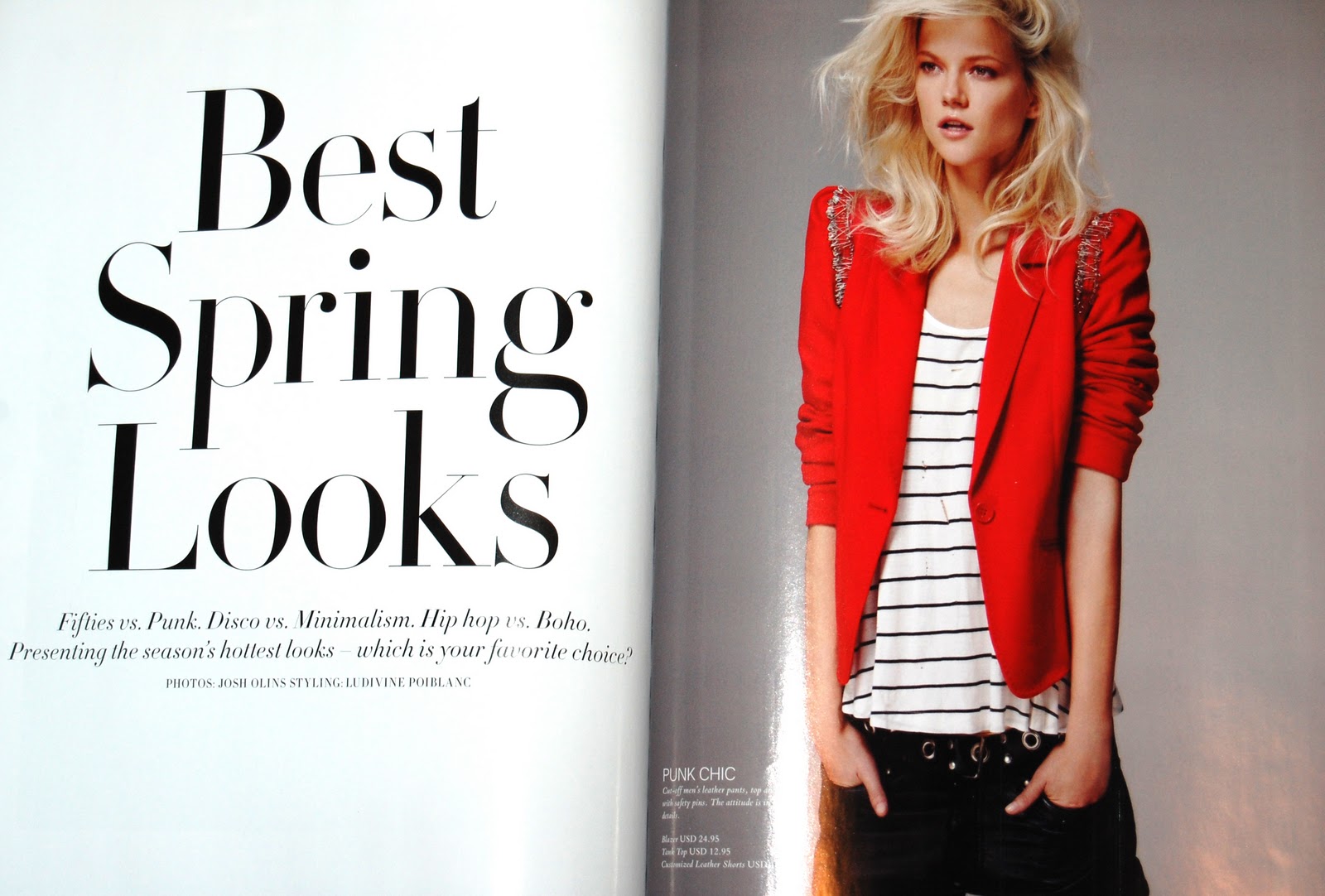 H&M Magazine Spring 2011 - Elle Blogs