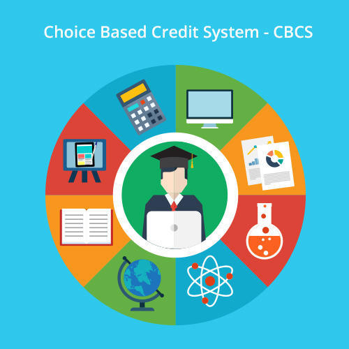 Look Up Aim High: Choice Based Credit System and Online Learning