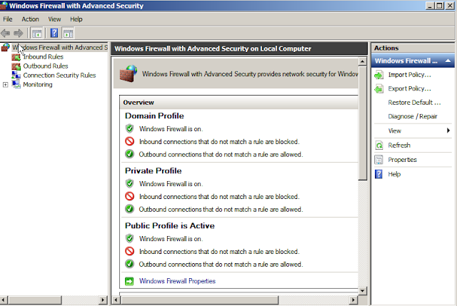 Windows Server 2008 Firewall Configuration for Enhanced Security ...