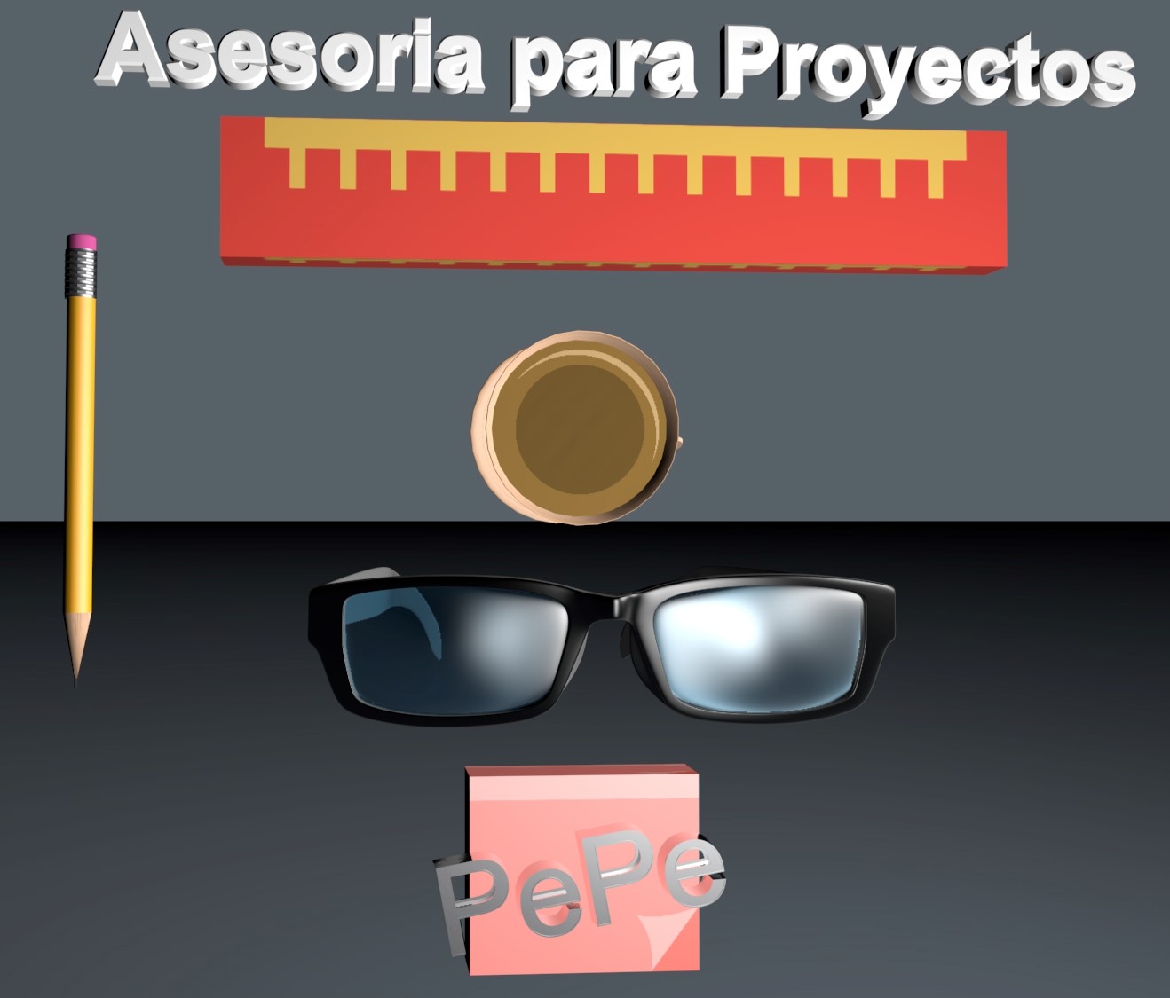 Proceso de Creación de un Logo 2D a 3D