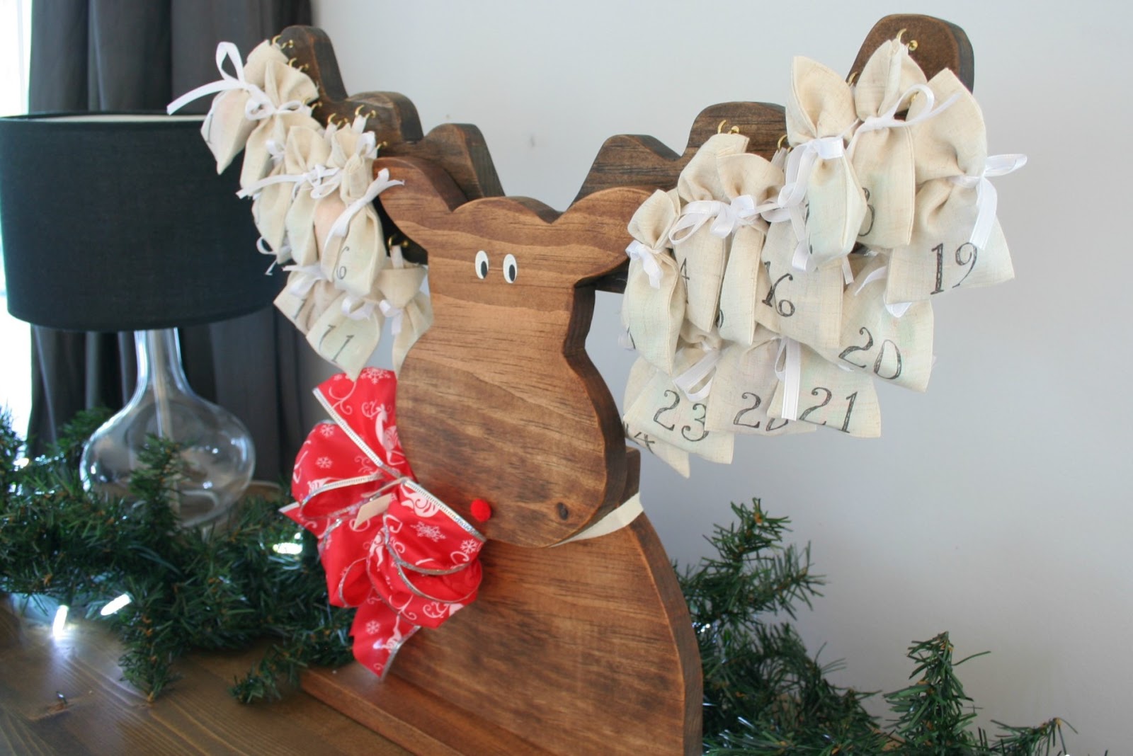 The Painted Key: 12 Days of a DIY Christmas Rustic Moose