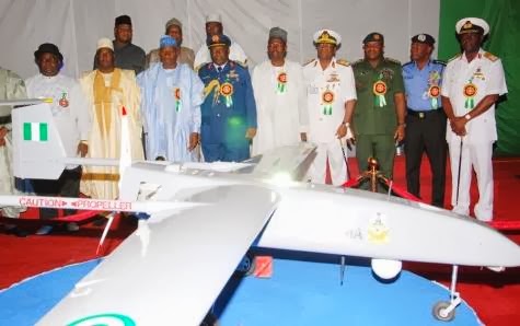 Jonathan Launches First Nigerian Made Unmanned Drone Gulma ...