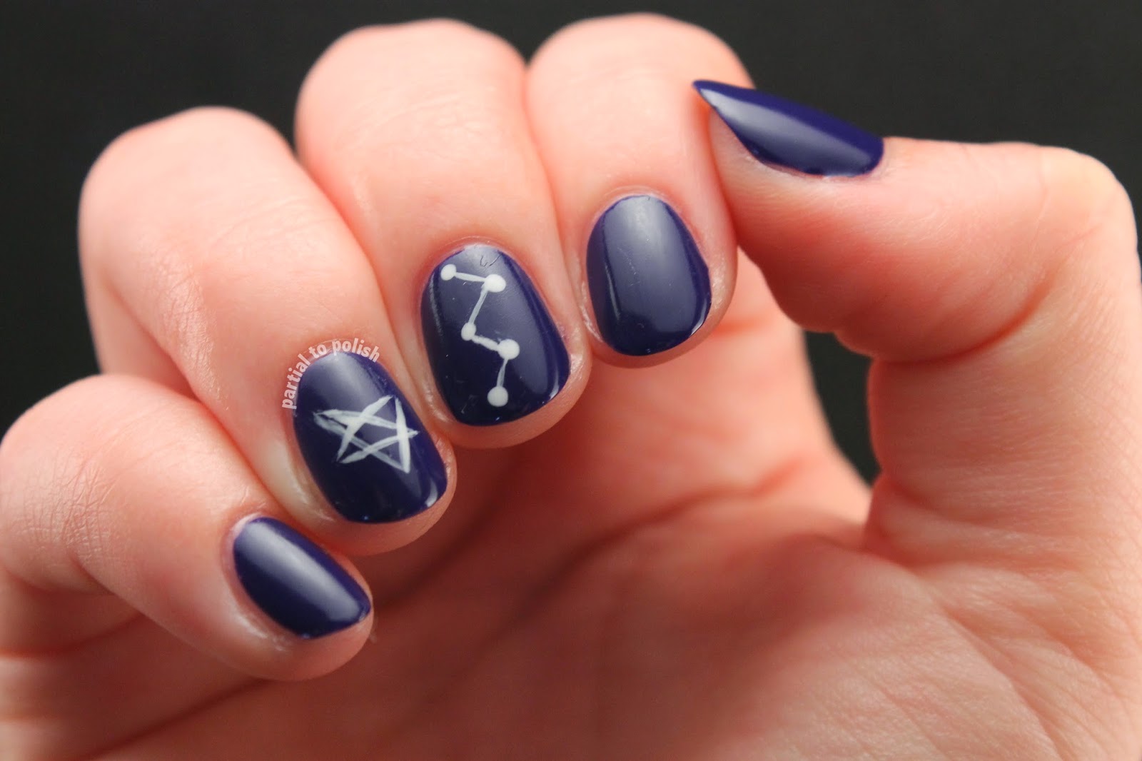 Partial to Polish: OPI Constellation Nail Art!
