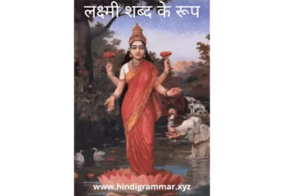 लक्ष्मी शब्द के रूप (Lakshmi Shabd Roop in Sanskrit)