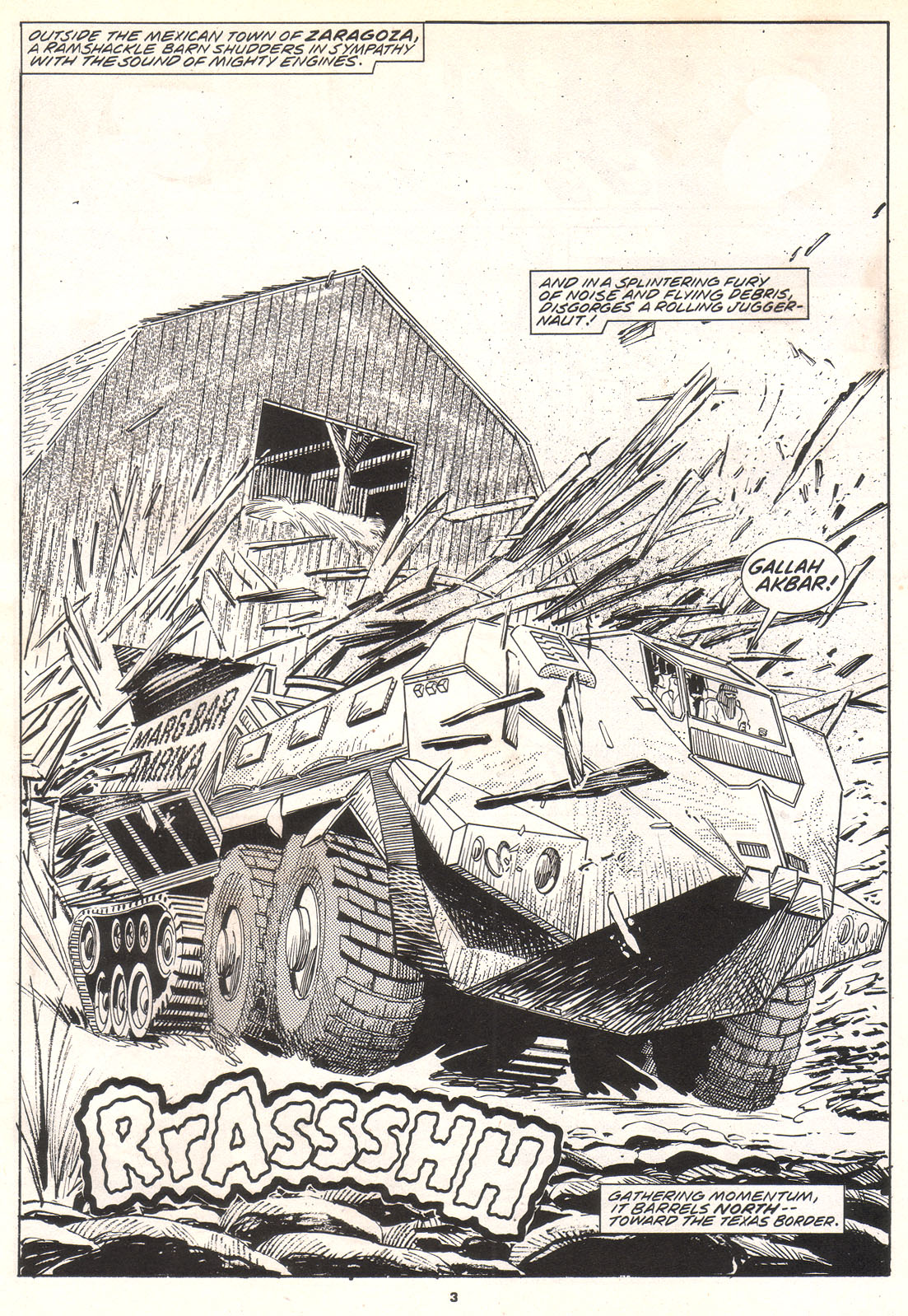 AND DA HORSE YOU RODE IN ON!: THE DESTROYER MAGAZINE #5