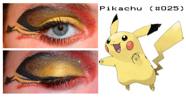 PACROID: Pokemon Eyeshadow Designs