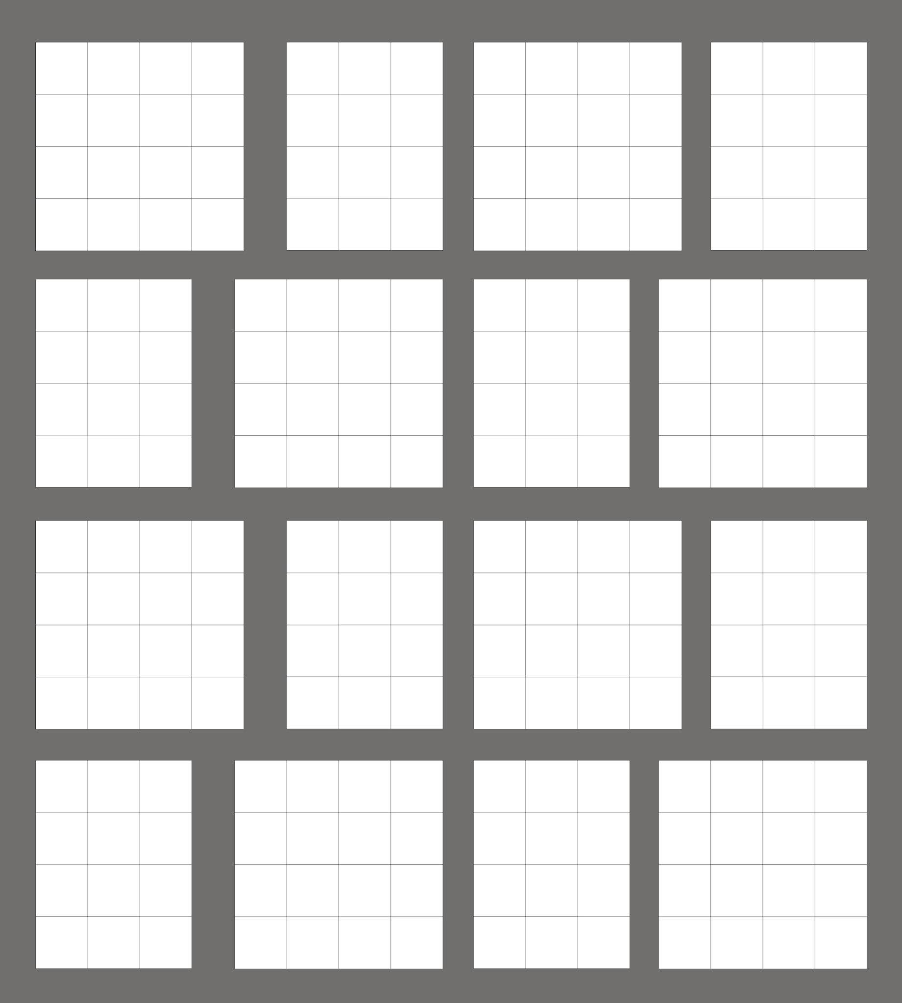 Steph Jacobson Designs: 2021 Modern HST BOM {Layouts!}