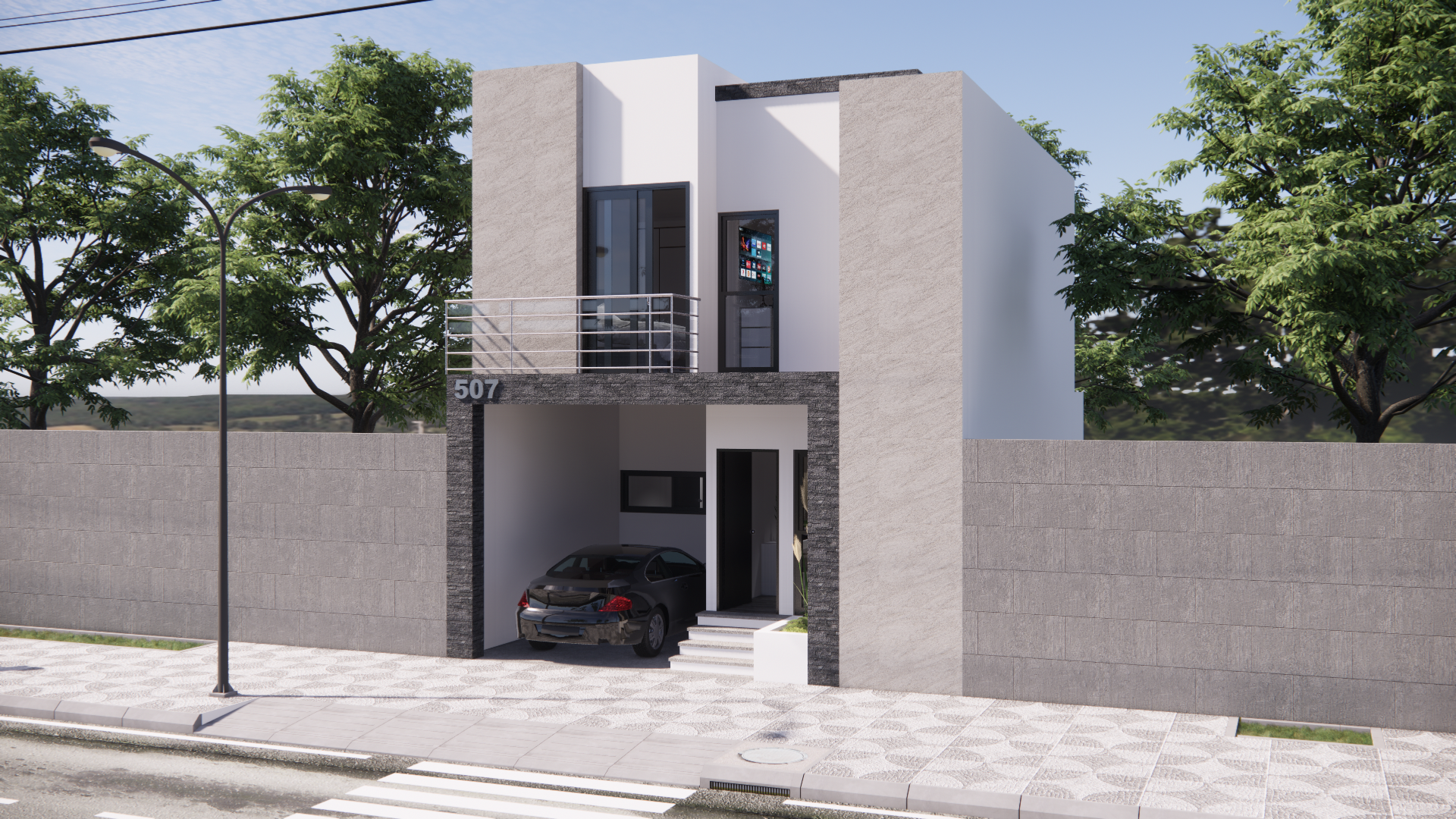 PLANO DE CASA DE 7 X 10 METROS