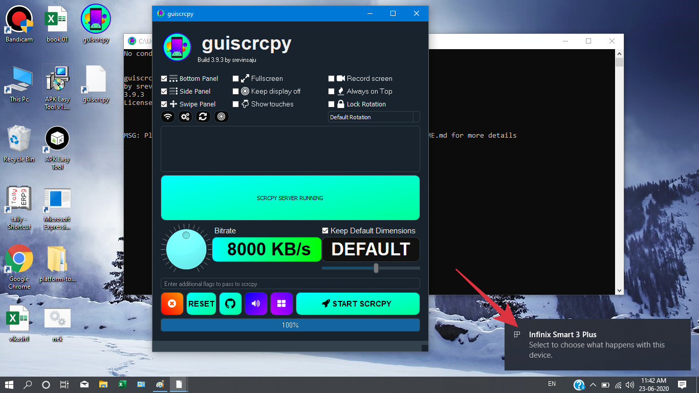 How To Monitor Live Screen Android Mobile With Ip Address | How To Use Guiscrcpy on Windows