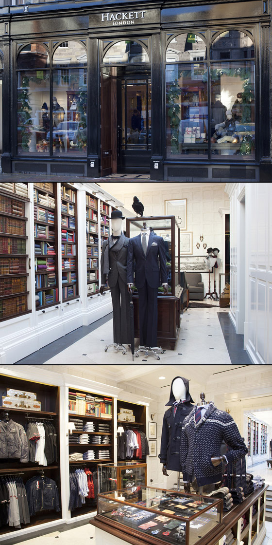 Men's Fashion & Style Aficionado: HACKETT OPENS NEW STORE IN EDINBURGH