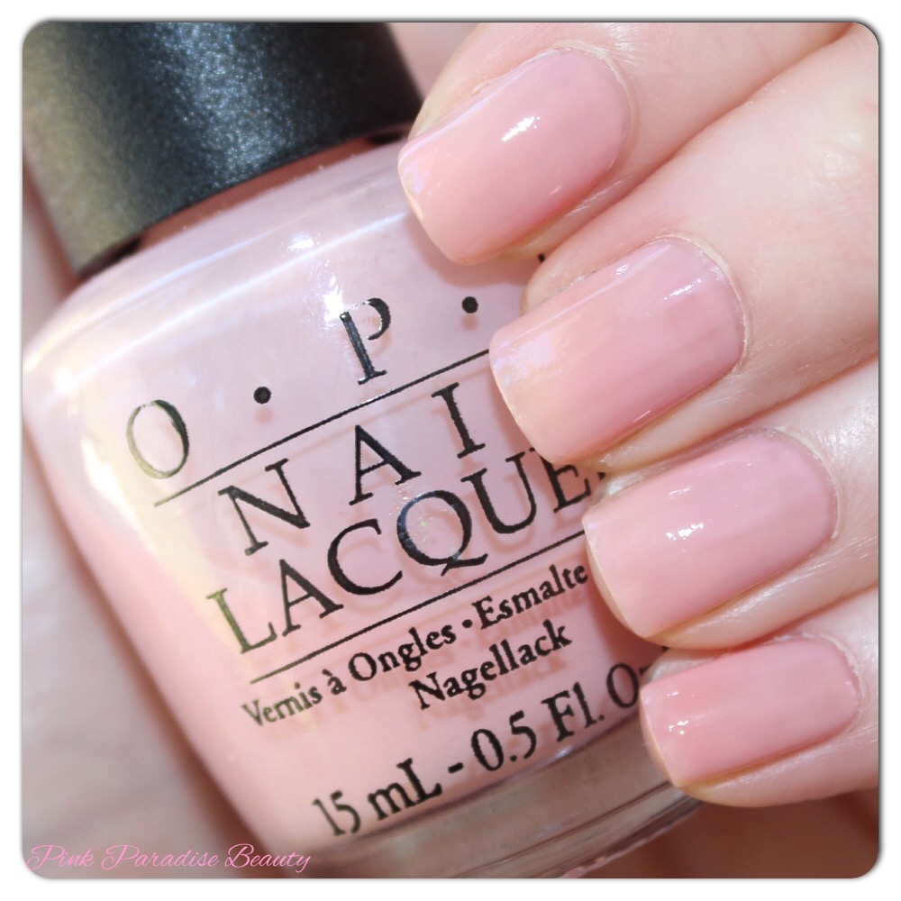 O.P.I Collection and Swatches - Whites and Pinks | Pink Paradise Beauty