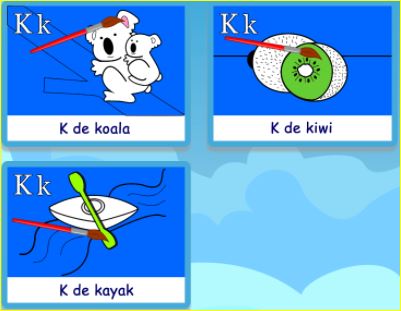 Jugando y aprendiendo juntos: Aprendo a leer y a escribir. La K