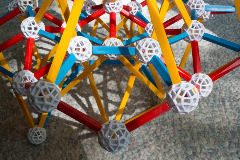 Craft Knife: Homeschool Science: Zometool Crystallizations