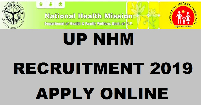 UP NHM Recruitment 2019 Apply Online @ upnrhm.gov.in For 1100 ...