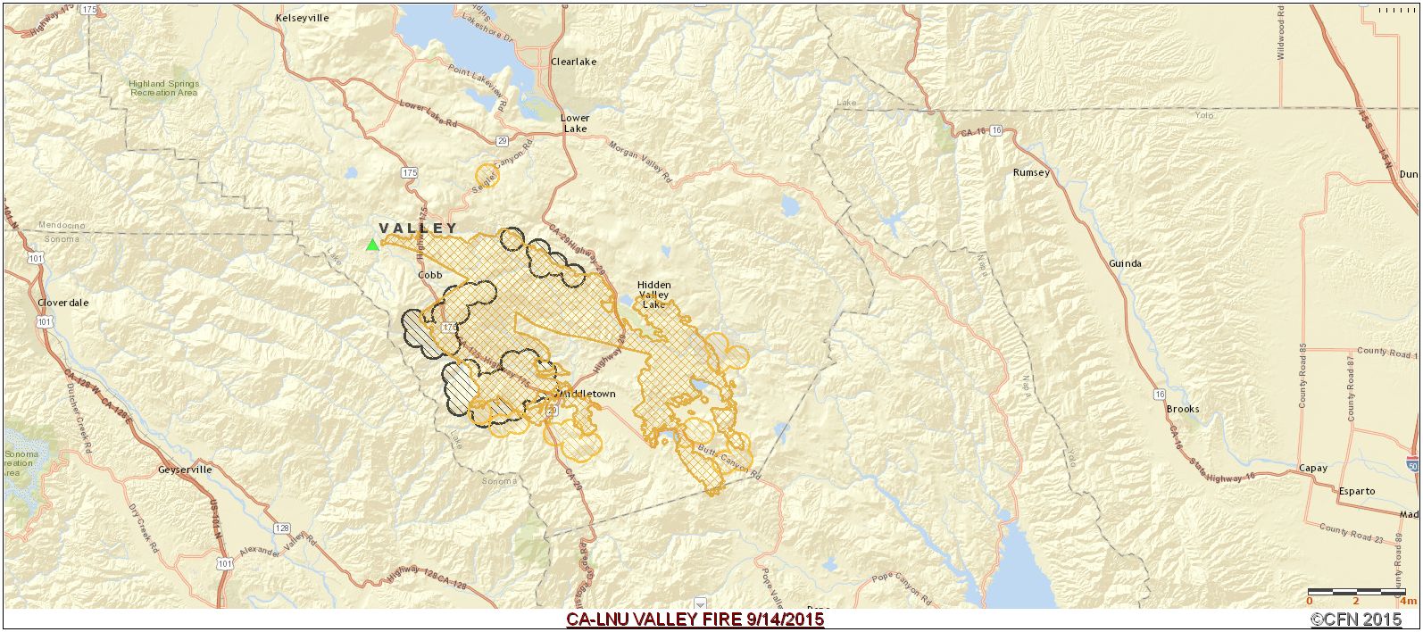 CFN - CALIFORNIA FIRE NEWS - CAL FIRE NEWS : VALLEY FIRE CA-LNU Valley ...