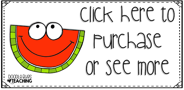 Doodle Bugs Teaching {first grade rocks!}: Wacky Watermelon Math ...
