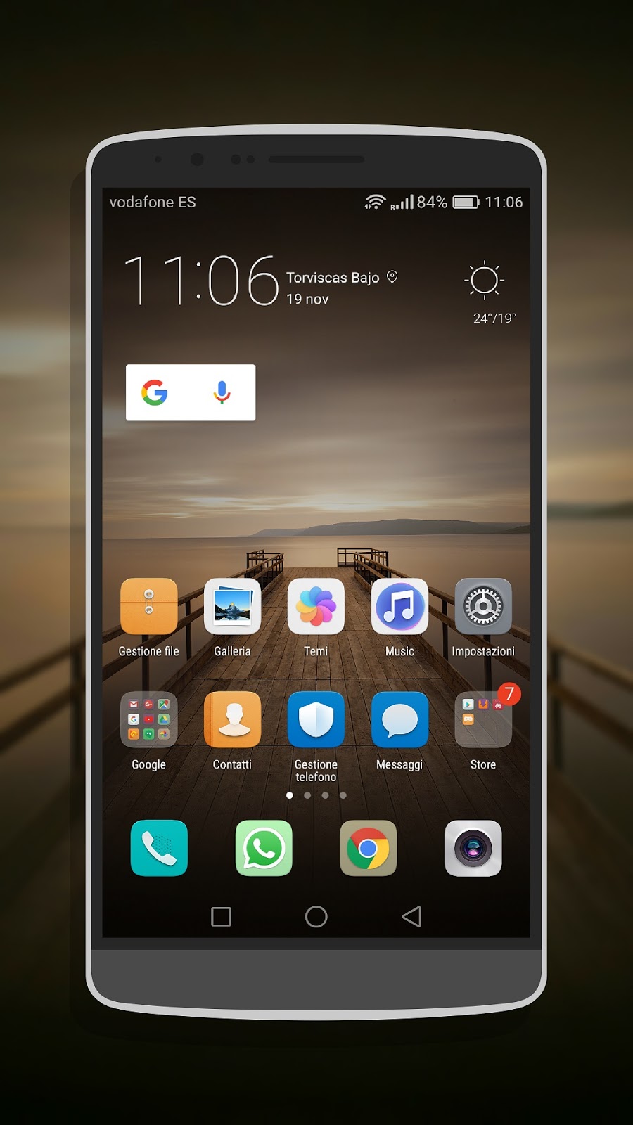 Best Huawei Themes: MATE 9 Default by "Best EMUI Themes"