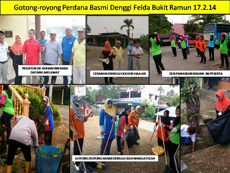 Klinik Kesihatan Bukit Besar : COMBI Denggi