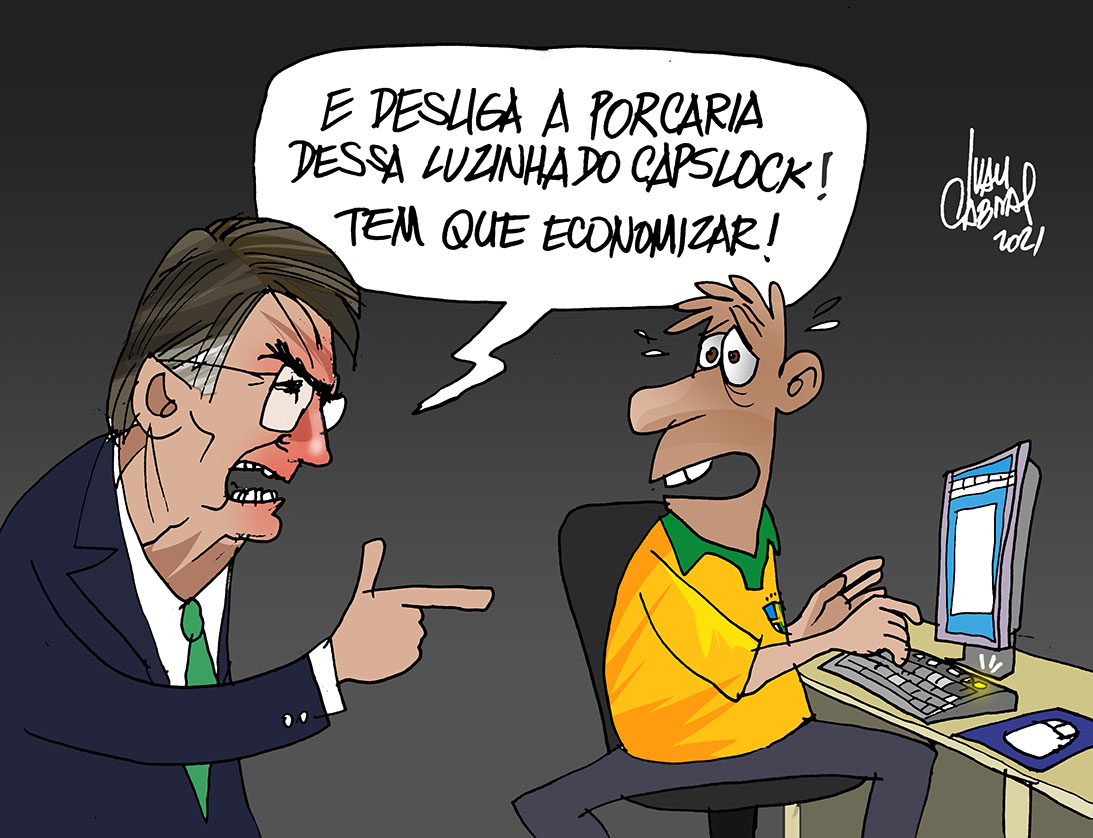 Sorriso Pensante-Ivan Cabral - charges e cartuns