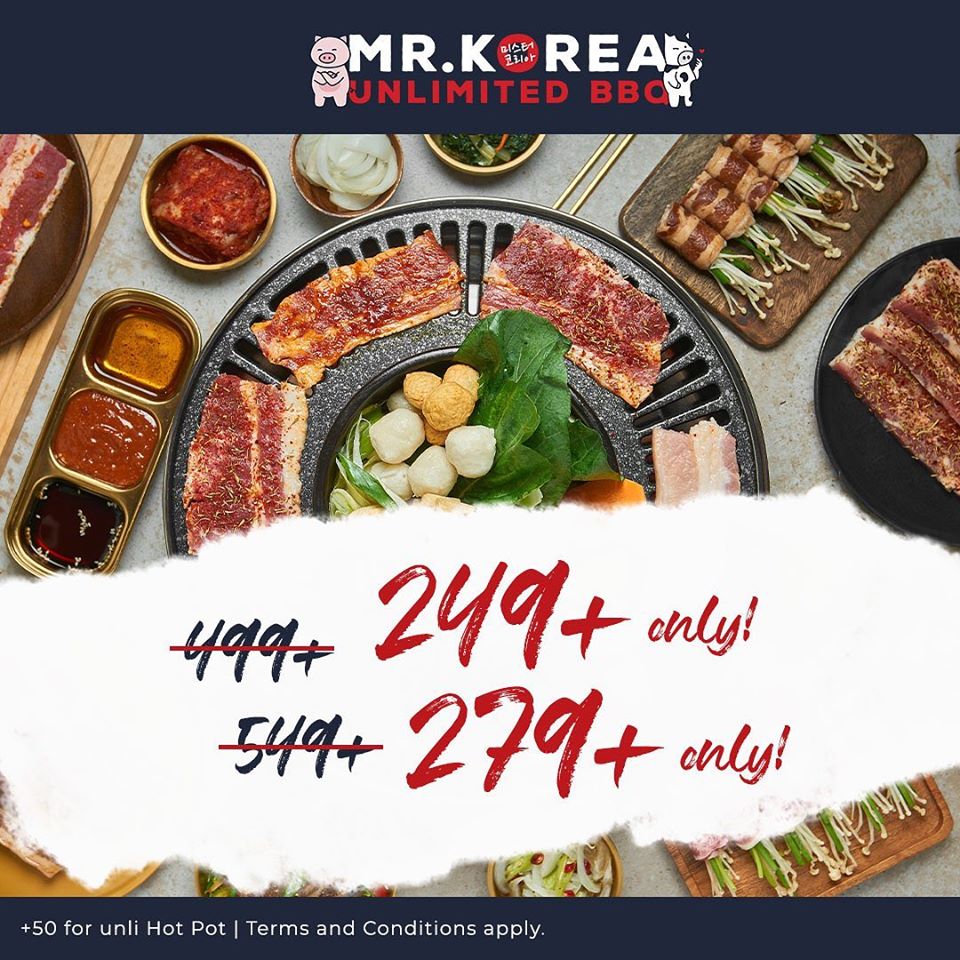 Manila Shopper: Mr. Korea Unli K-BBQ Two E-com MOA Opening Promo: til ...