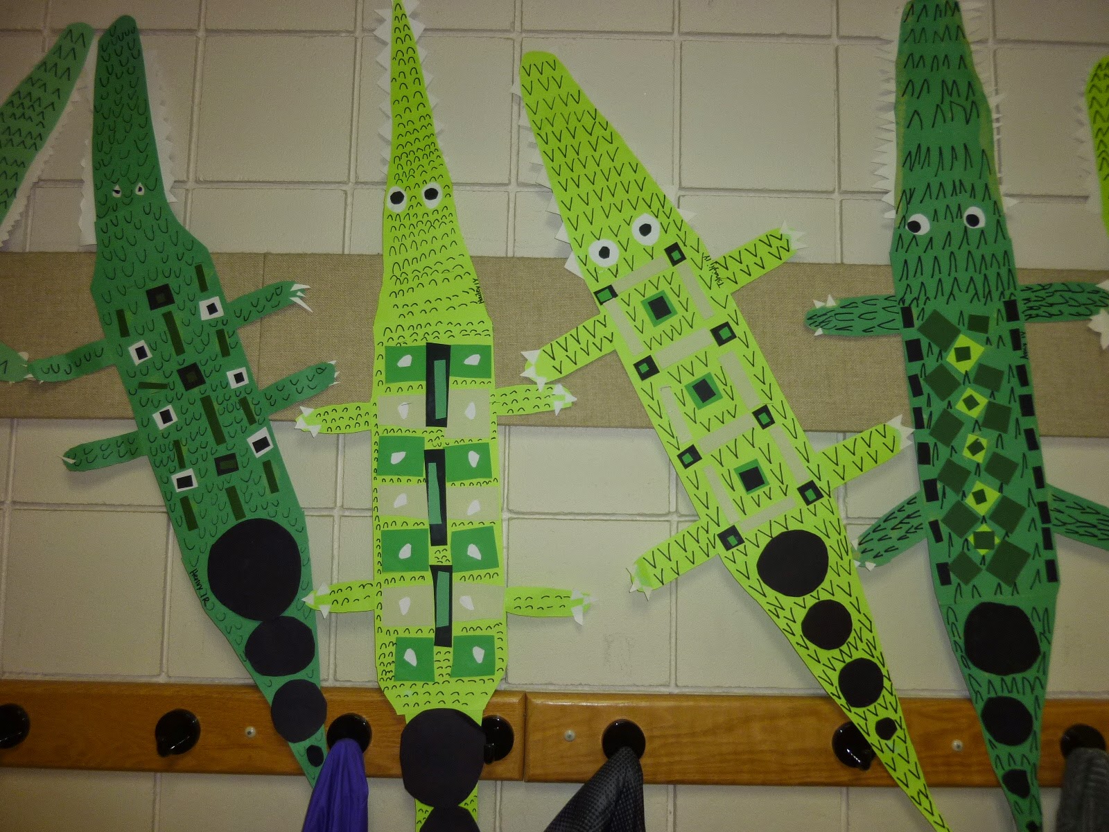 Mrs. Werner's Art Room: 1st Grade Alligators