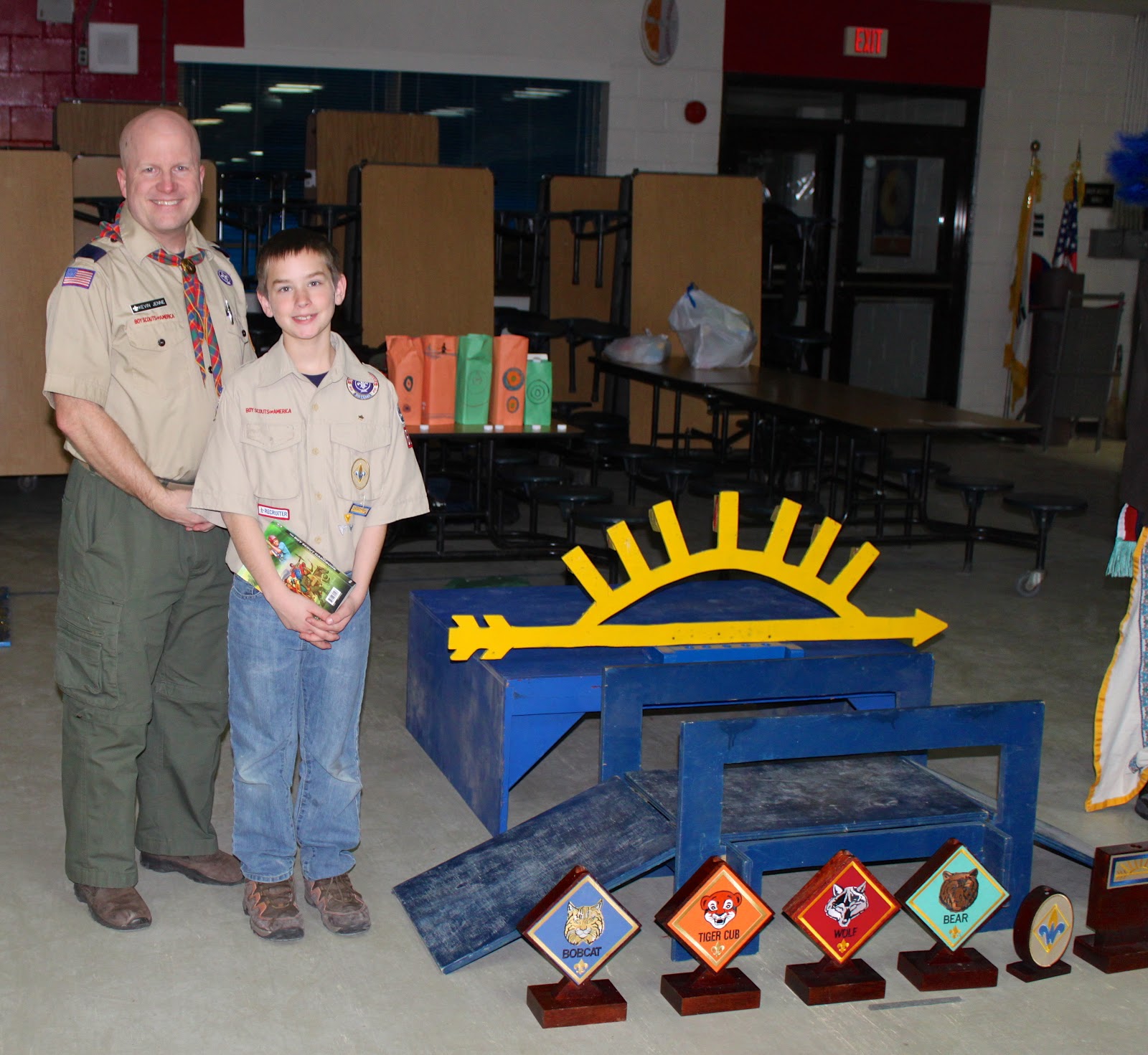 Livin' the Blessed Life: Boy Scout Crossover Ceremony....