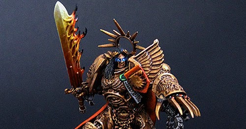 Würfelwiese: The Emperor of Mankind (Roboute Guilliman Conversion)
