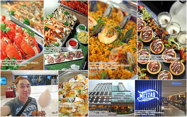 Seafood & Wine Buffet Dinner at Iconic Hotel Penang