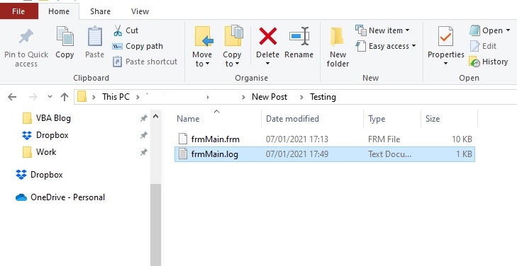 Excel-VBA Solutions: .frx File