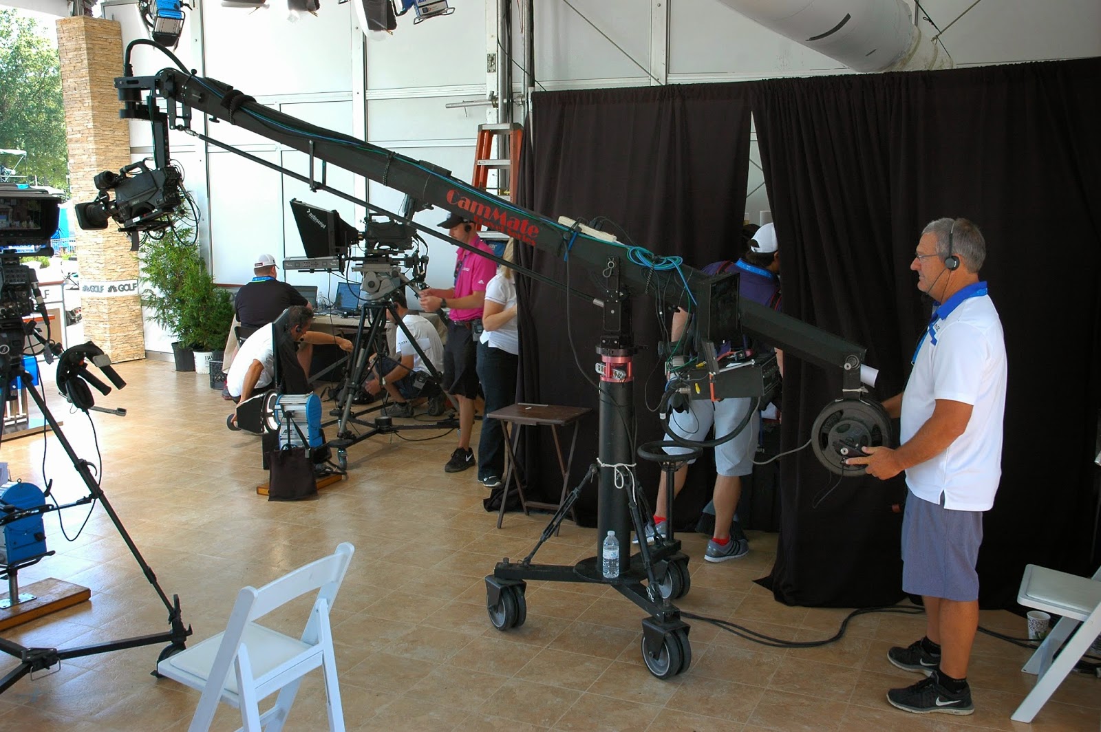 Greater Greensboro Open Blog: Golf Central Studio at Wyndham Championship