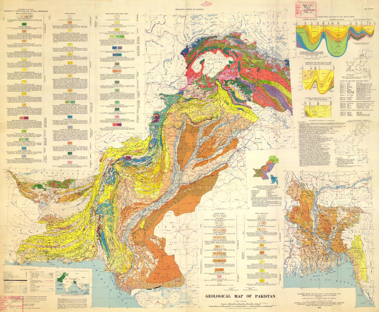 PAKISTAN - GEOGRAPHICAL MAPS OF PAKISTAN ~ Klima Naturali™