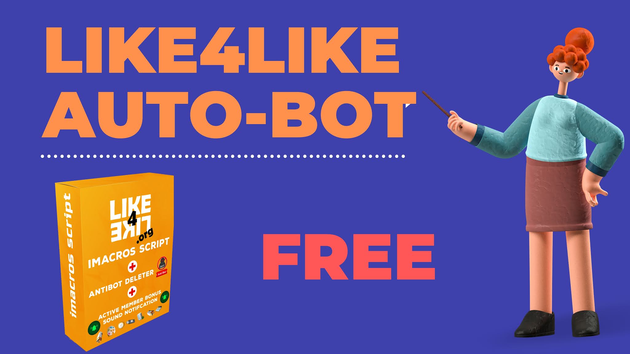 Like4like update Auto-bot 2021