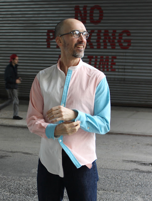 male pattern boldness: Return to Color Blocking