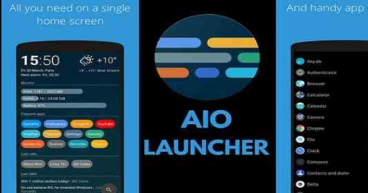 AIO Launcher v2.7.30 [Premium][Latest][Sap] Apk