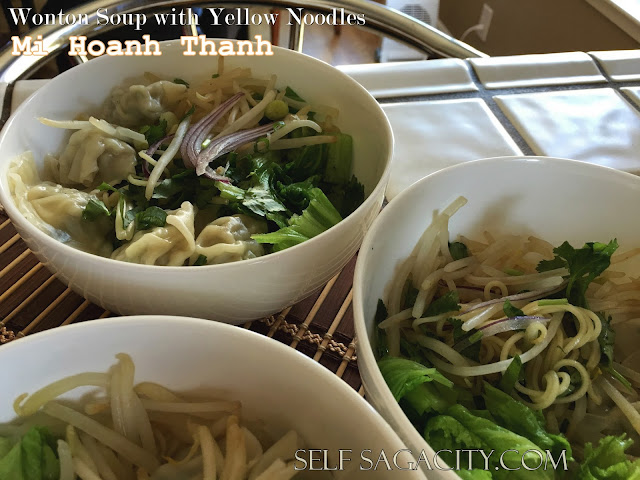 Simple Wonton Soup Mi Hoanh Thanh