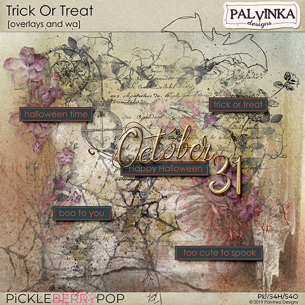 Palvinka Designs: New Berry Big Deal - Trick Or Treat and FREEBIE