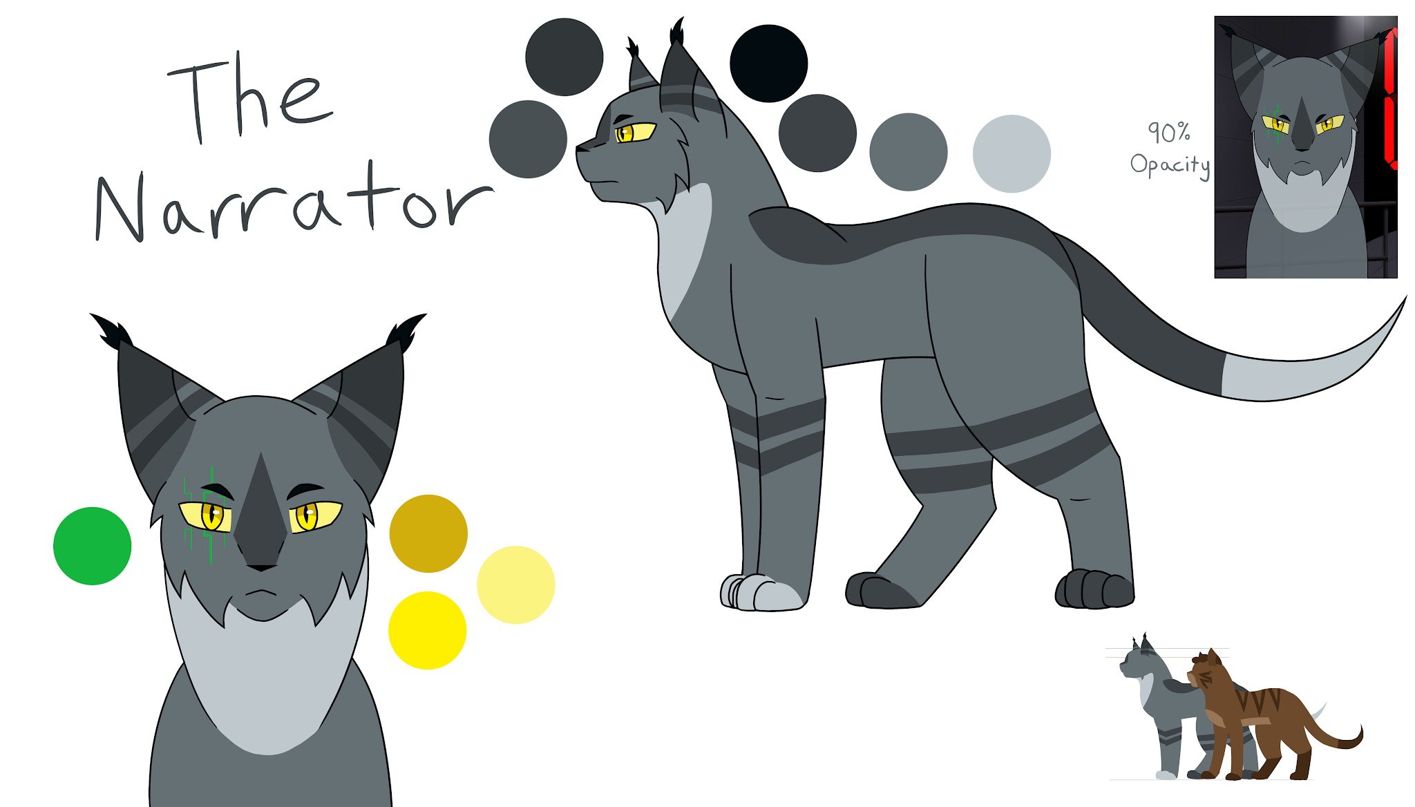 The Narrator Reference Sheet