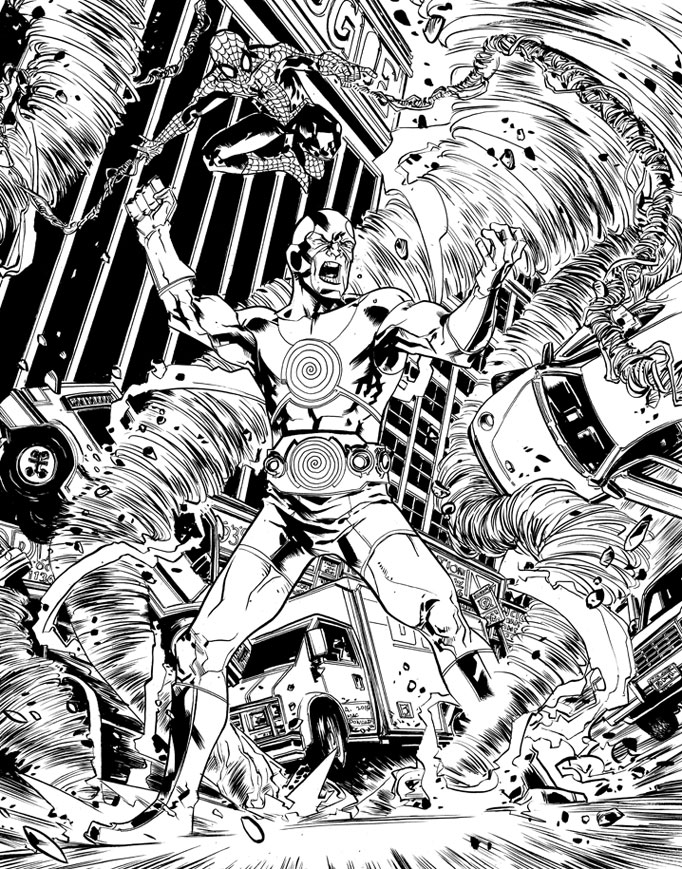 Whiskey Mech: Spiderman vs. Cyclone