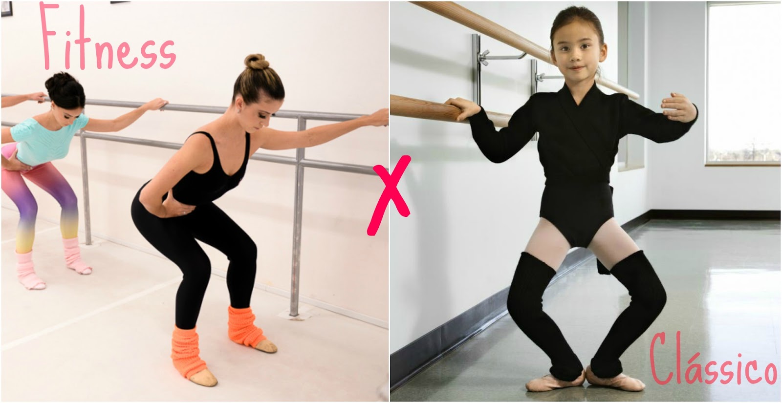 Ballet Clássico: Ballet Fitness X Ballet Clássico