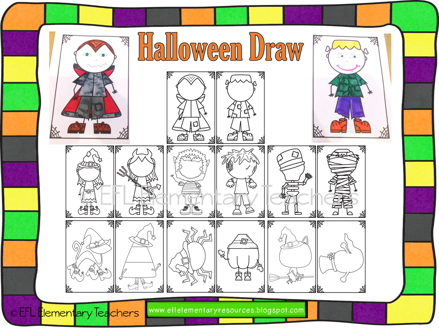 EFL Elementary Teachers: Halloween Activities for the ESL student