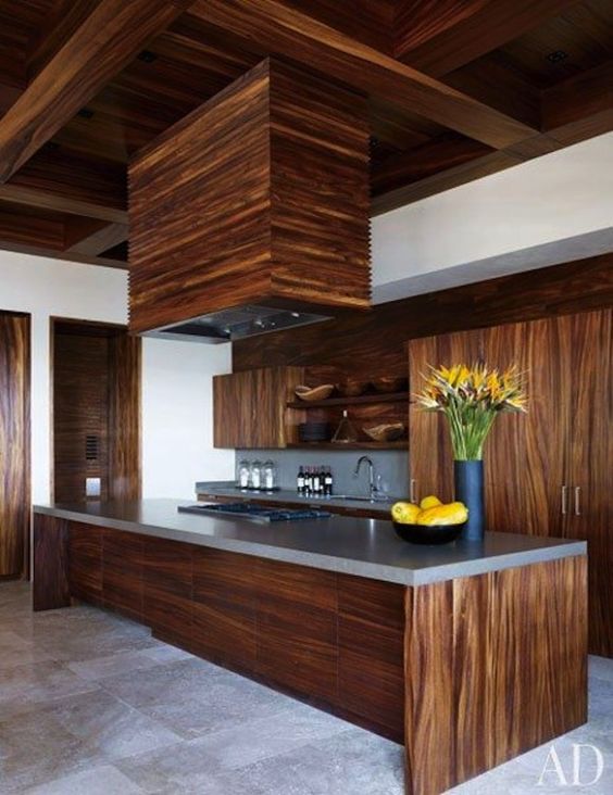 Design Addict Mom: 10 Beautiful Walnut Kitchens.