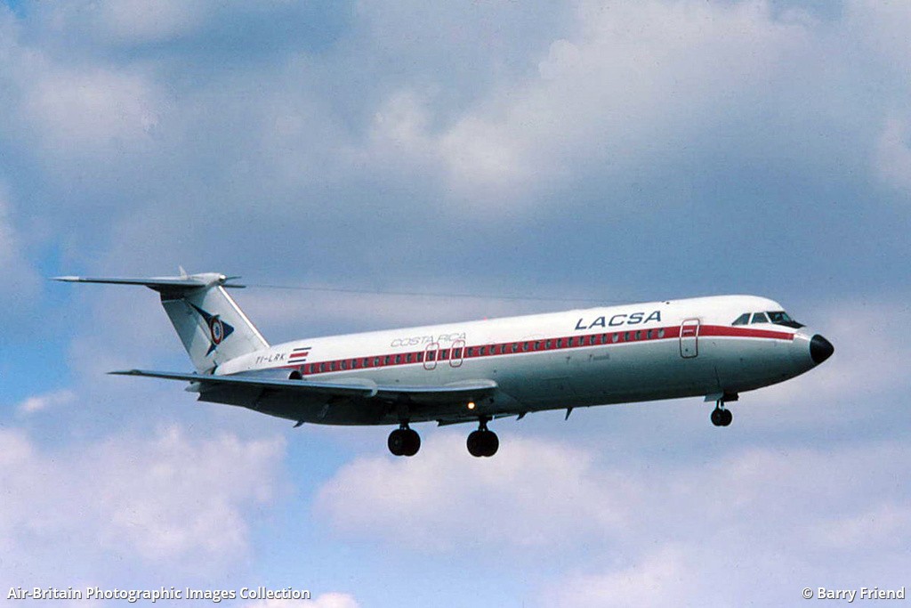 El BAC-111 de Lacsa
