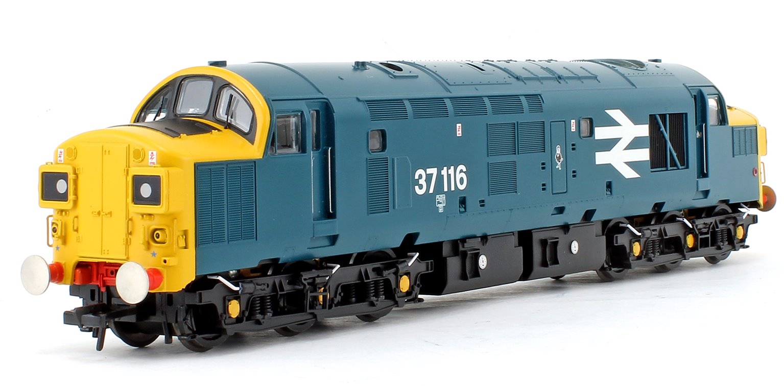 Voie de Débord: Locomotives : Class 37116, une livrée Bleu BR unique