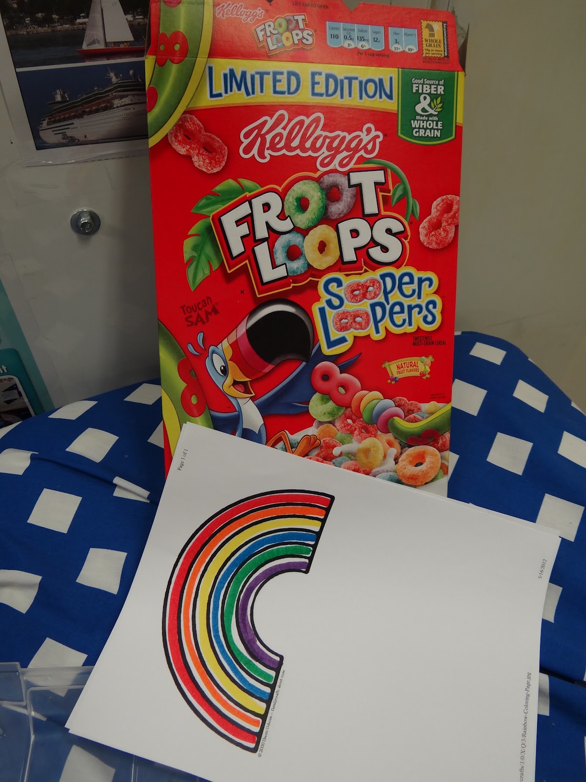 The Wondrous Wildcats: Decorating the rainbow with Froot Loops